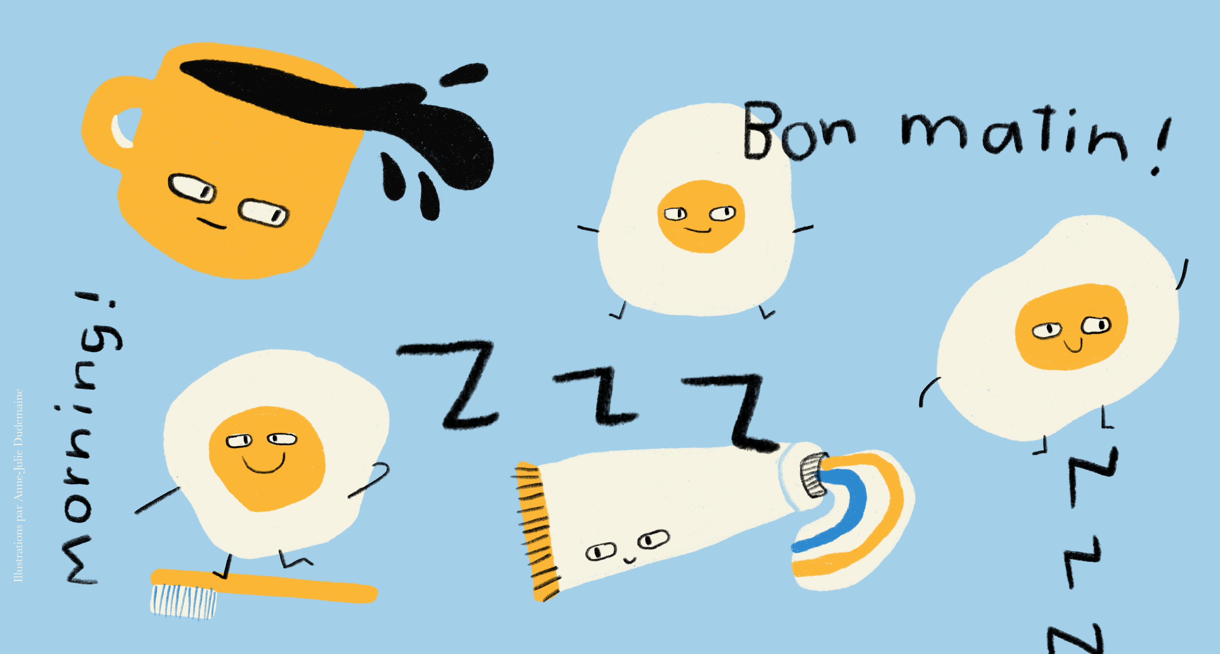 Vernissage caféiné pour la thématique Bon matin ! – Bref