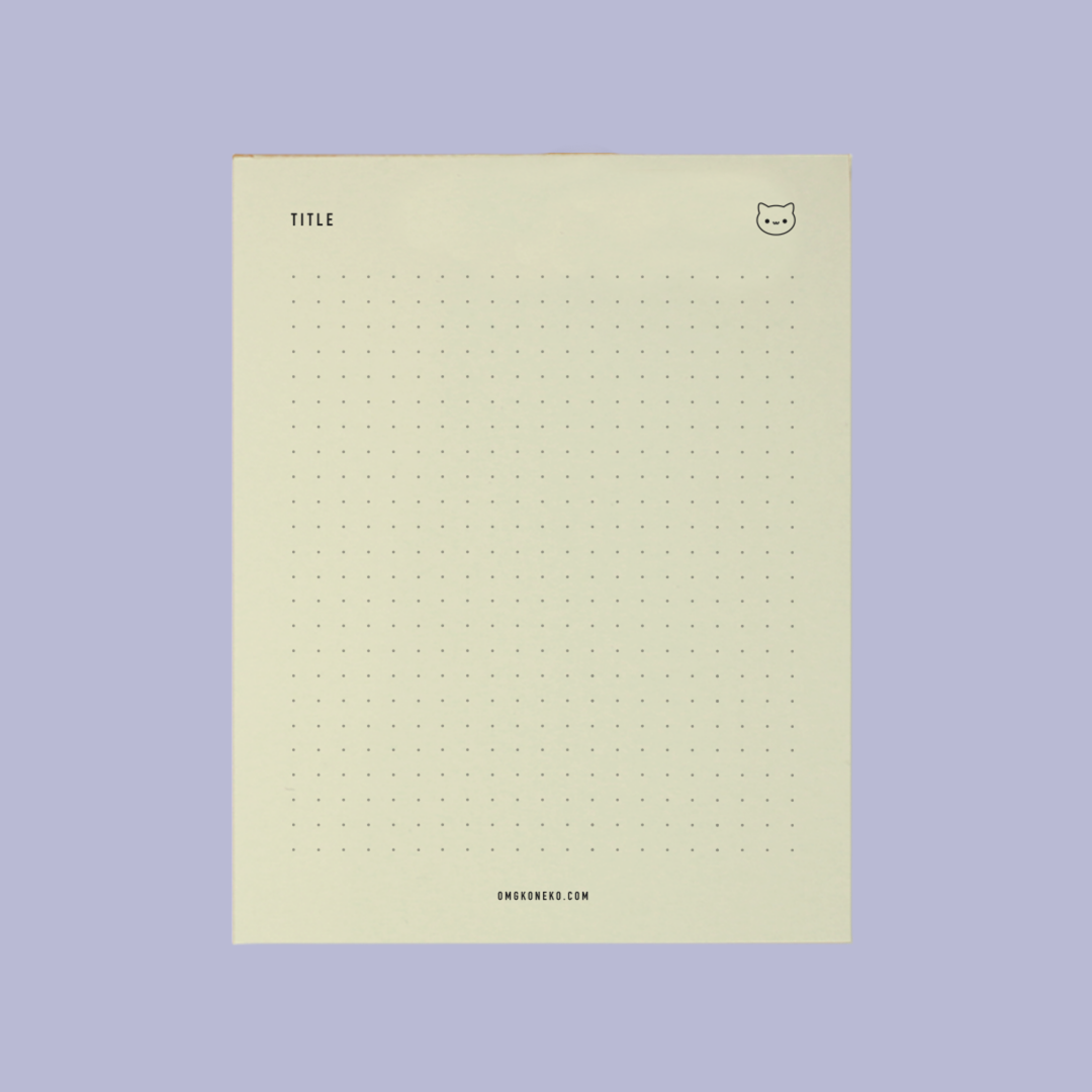 Dotted Notepad | Koneko | Brief – Bref