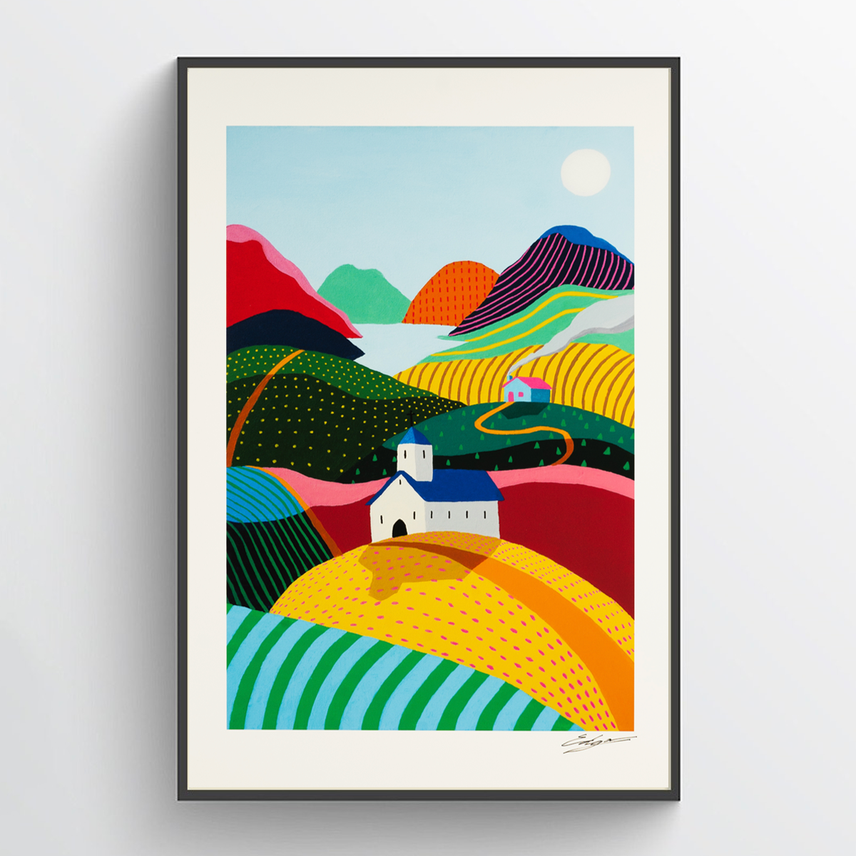 Affiche 'La Campagne' | Edgar Vachon-Desautels | Bref