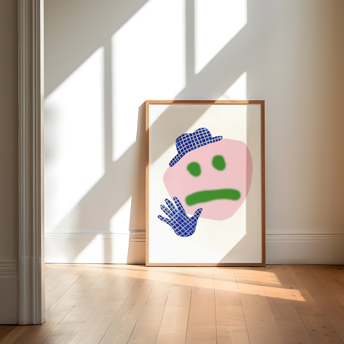 'Sad guy' poster [various colors] | Catherine White | Bref