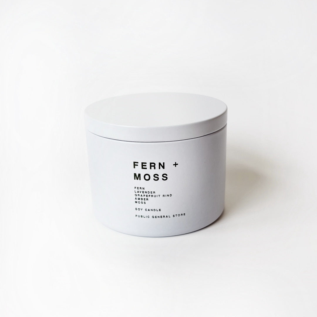 Fern & Moss Candle | Public General Store x Petit Magasin | Bref