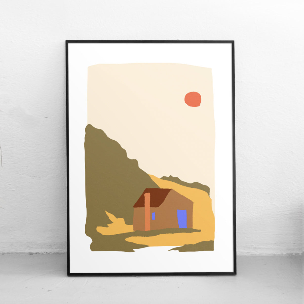 Affiche 'Norvège' | Dominique Besner | Bref